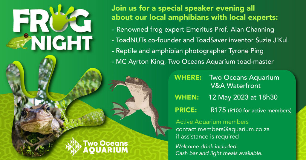 Two Oceans Aquarium | Frog Night: Join us for an evening celebrating…
