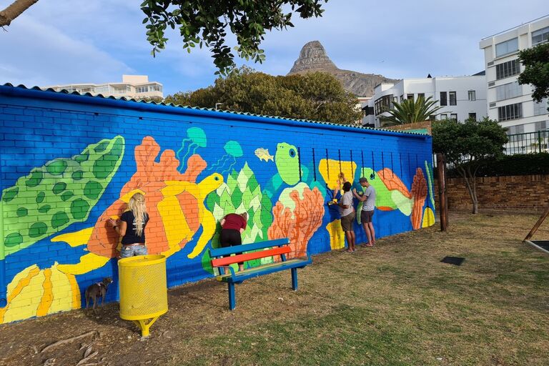 Two Oceans Aquarium | Bob the turtle features on new mural at…