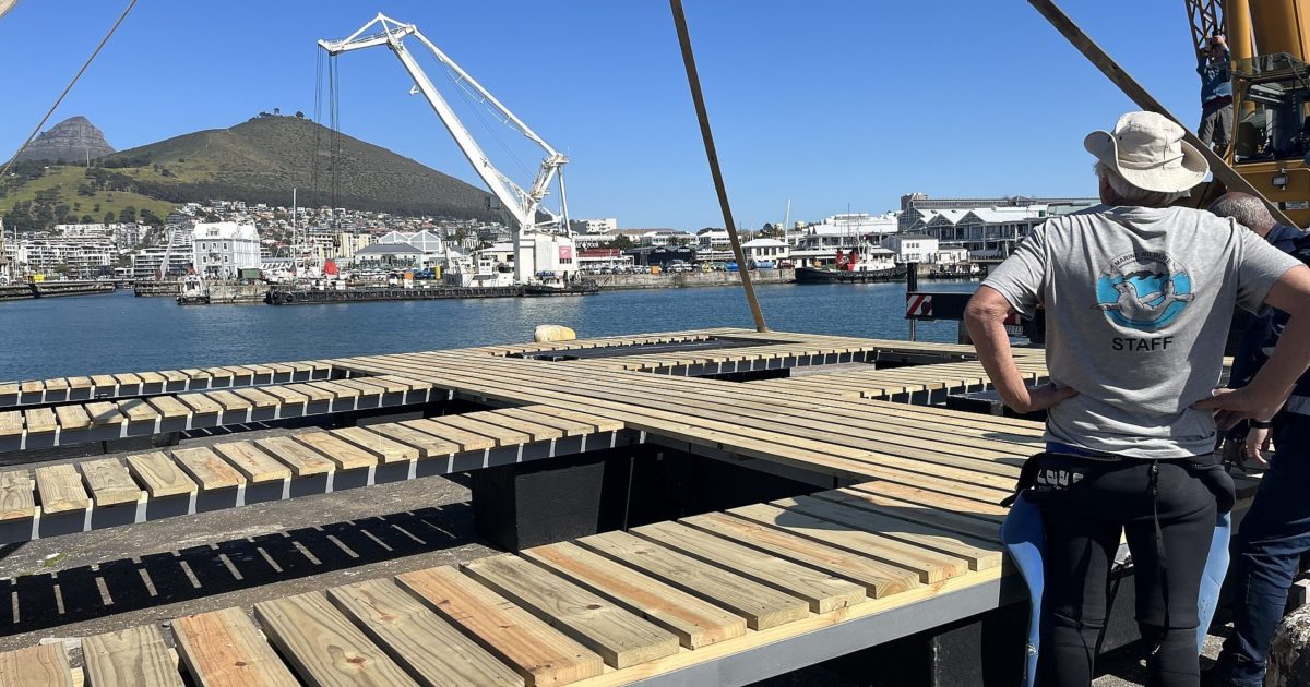 Two Oceans Aquarium | New and improved seal platform: Making seal…